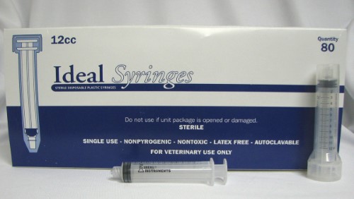 SYRINGE 12 CC MONOJET W/LUER - Harleysville Feed