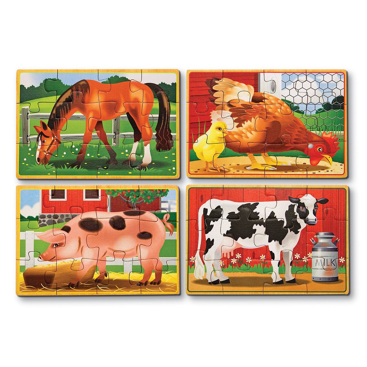 M&D FARM ANIMAL PUZZLES IN BOX - Harleysville Feed